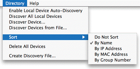 drive.web Manual: Device Directory